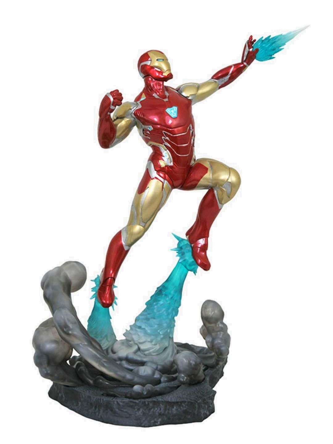 Diamond Select Toys Marvel Gallery Avengers Endgame Iron Man Mk85 PVC ...