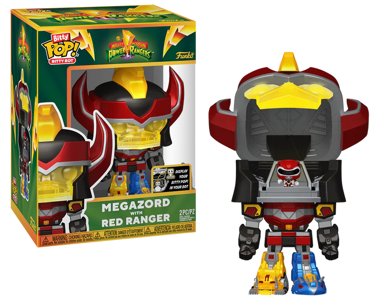 Φιγούρα Funko Bitty Bots: Power Rangers Megazord withRed Ranger | Nerdom