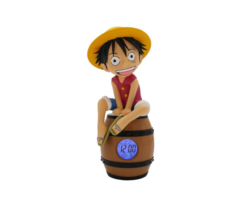 One Piece Luffy On a Barell Led Light Up Alarm Clock | Nerdom, Greece