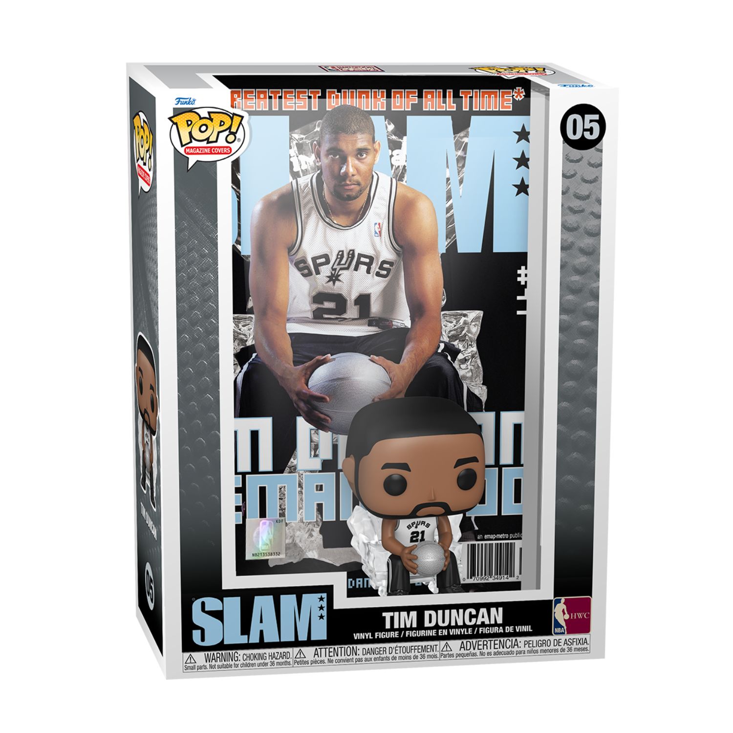 Funko Pop! NBA Cover Slam Dunk Tim Dankan (Special Edition) | Nerdom ...