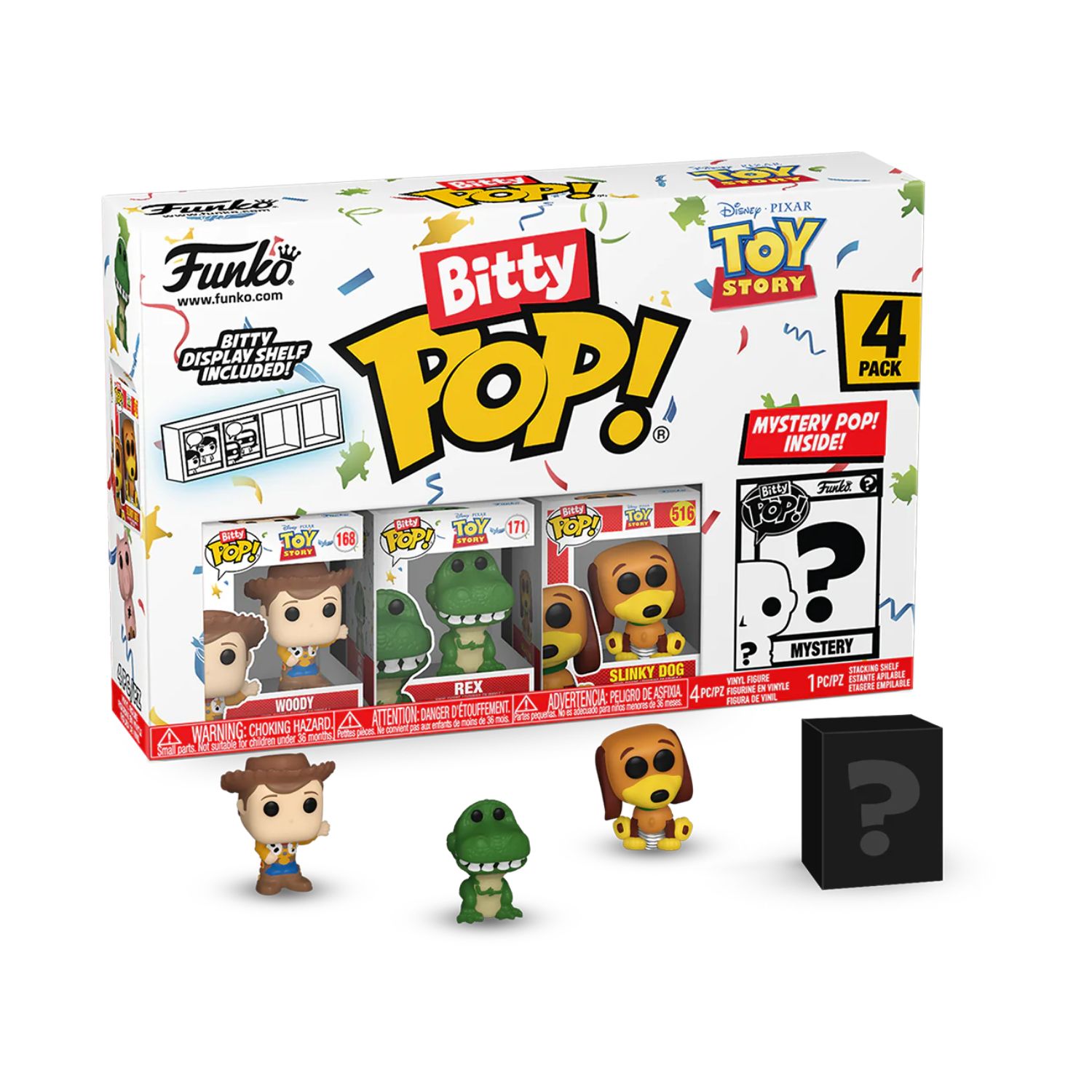Funko Bitty Pop! 4 pack Disney Toy Story Woody | Nerdom, Greece
