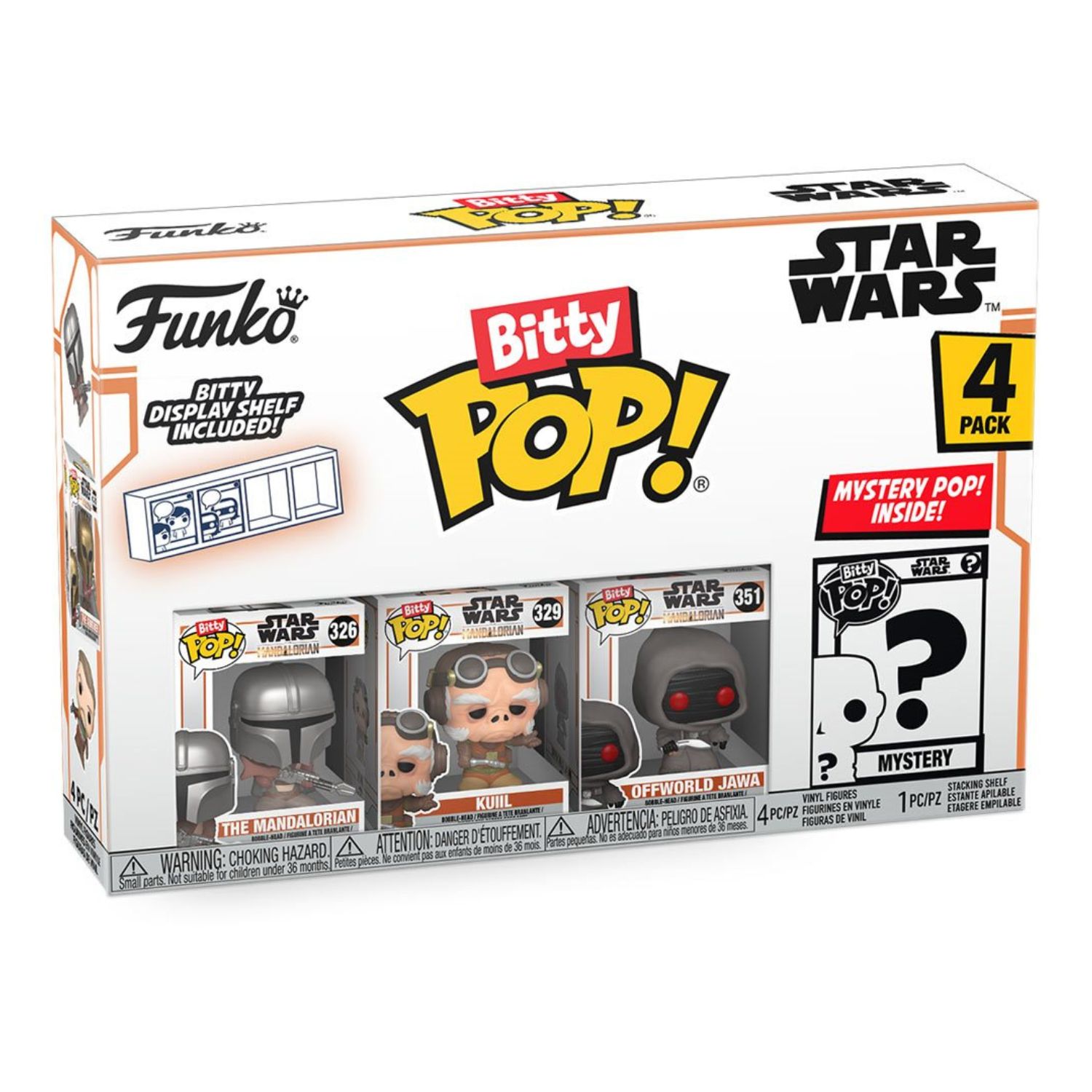 Φιγούρα Funko Bitty Pop! 4-Pack Star Wars The Mandalorian #75452 | Nerdom