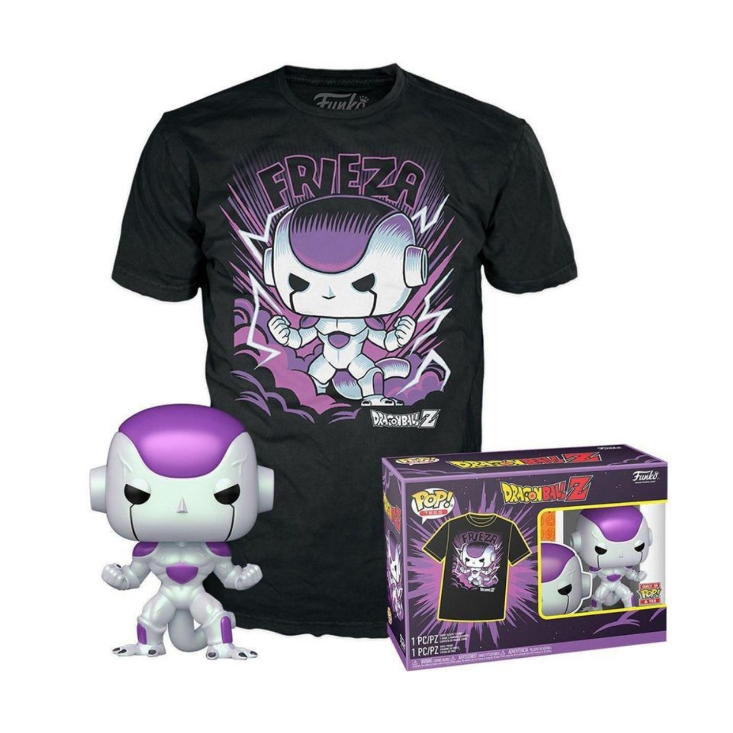 Funko Pop! & Tee (Adult): Dragon Ball Z - Frieza 4th Form (XL) #63652 ...