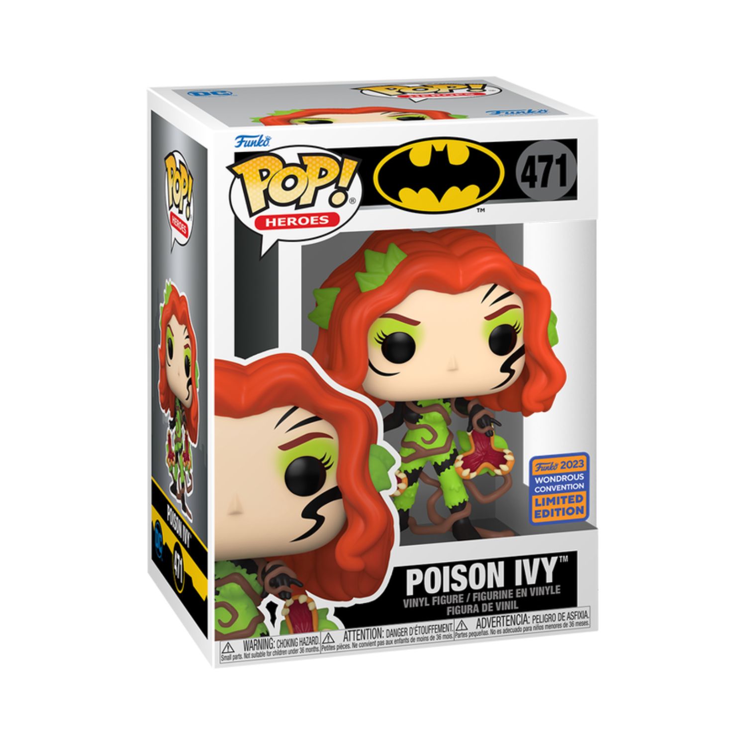 Funko Pop!DC Poison Ivy With Vines (WonderCon 2023) #70273 | Nerdom, Greece