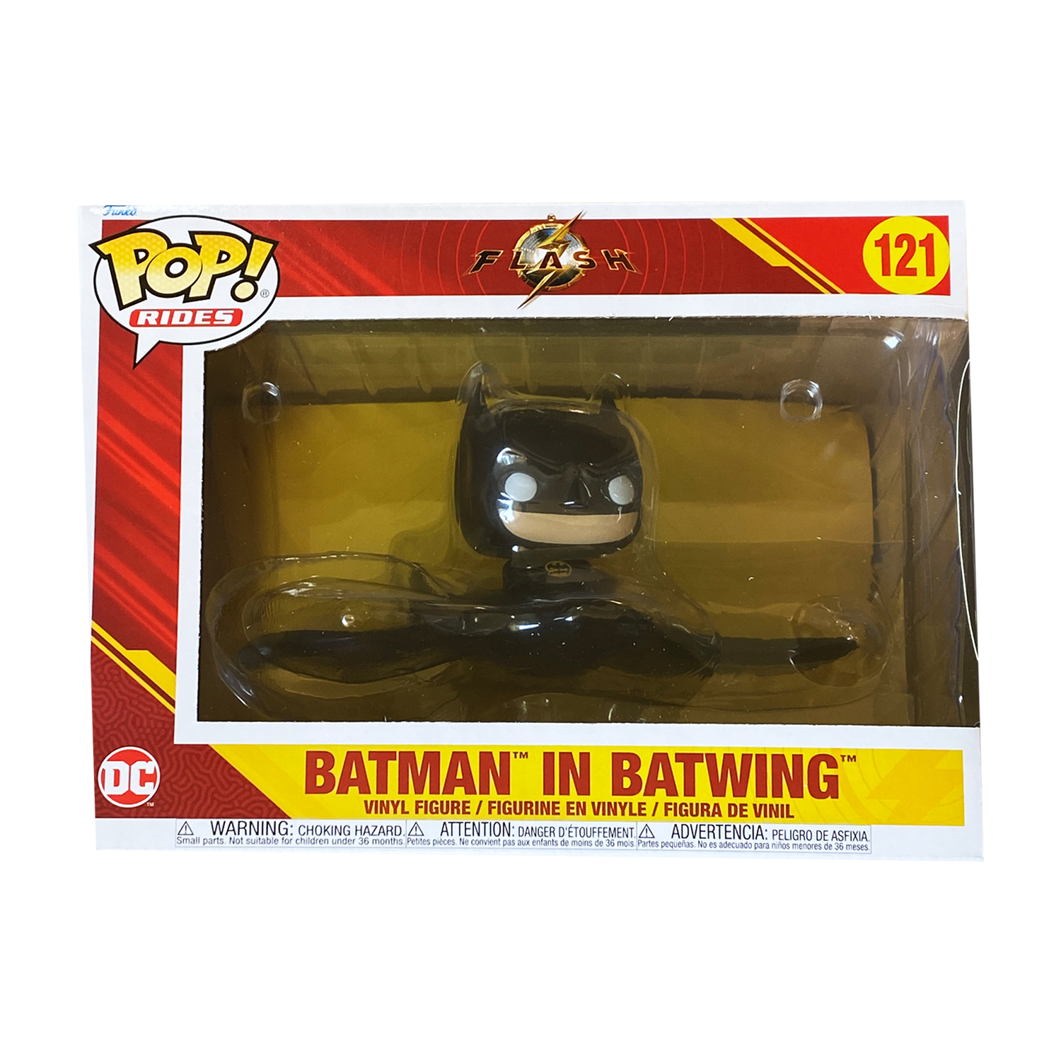 Funko Pop! Rides Super Deluxe DC: The Flash Batman in Batwing(Special ...