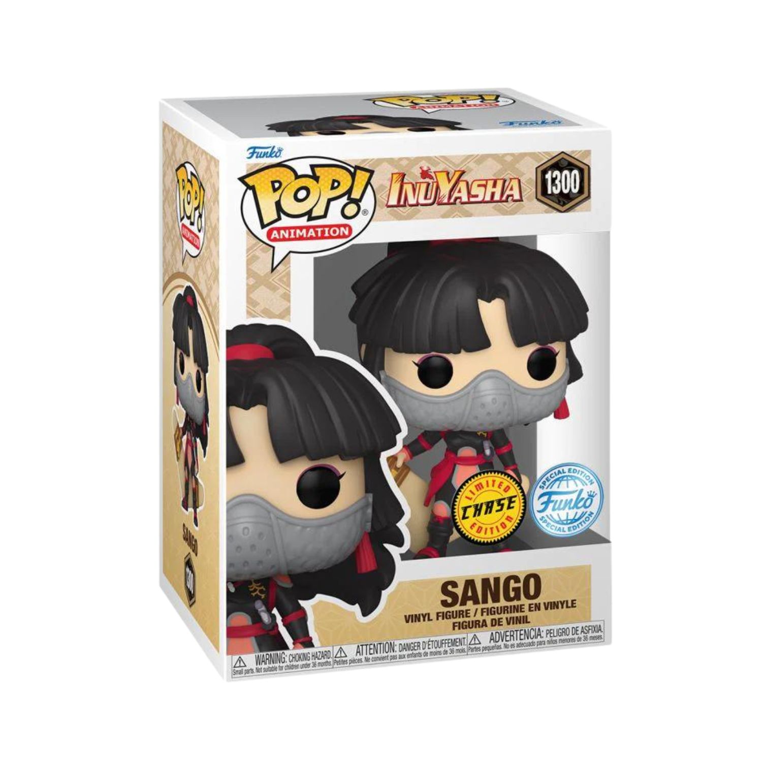 Funko Pop! Inuyasha Sango with Mask (Special Edition)(Chase is Possible ...