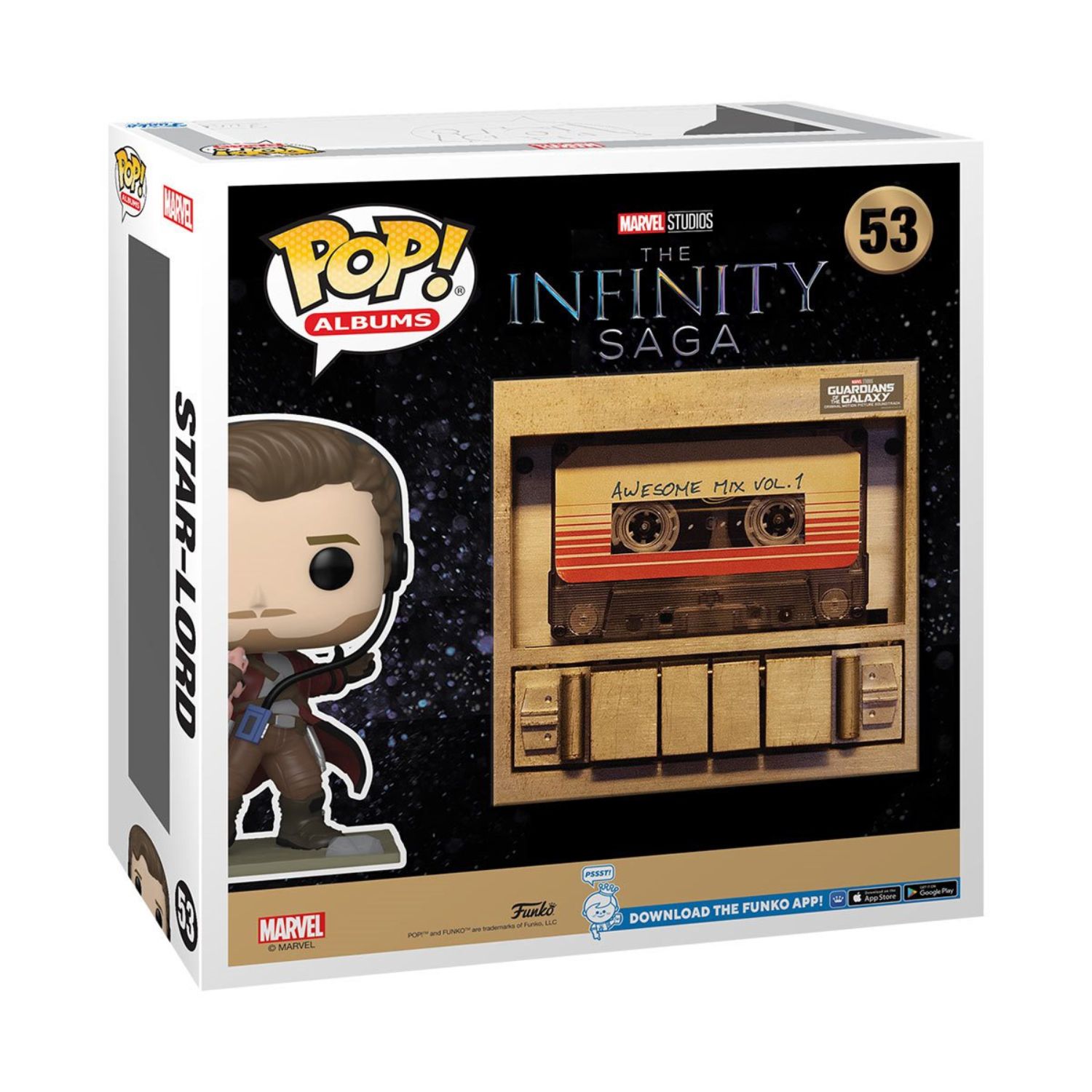 Φιγούρα Funko Pop! Marvel Album Cover Star Lord | Nerdom