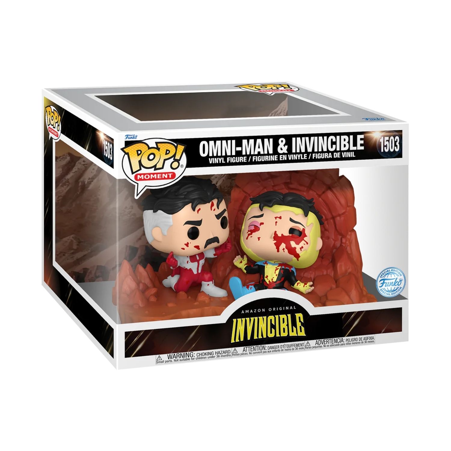 Φιγούρα Funko Pop! Moment: Invincible - Omni-Man & Invincible (Special ...