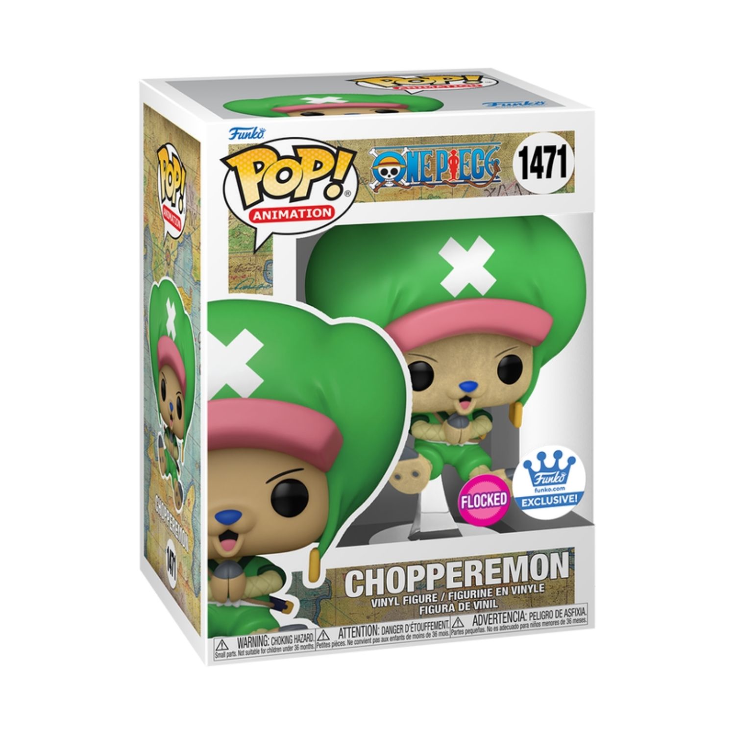 Funko Pop! One Piece Chopperemon (Flocked) (Special Edition) | Nerdom ...