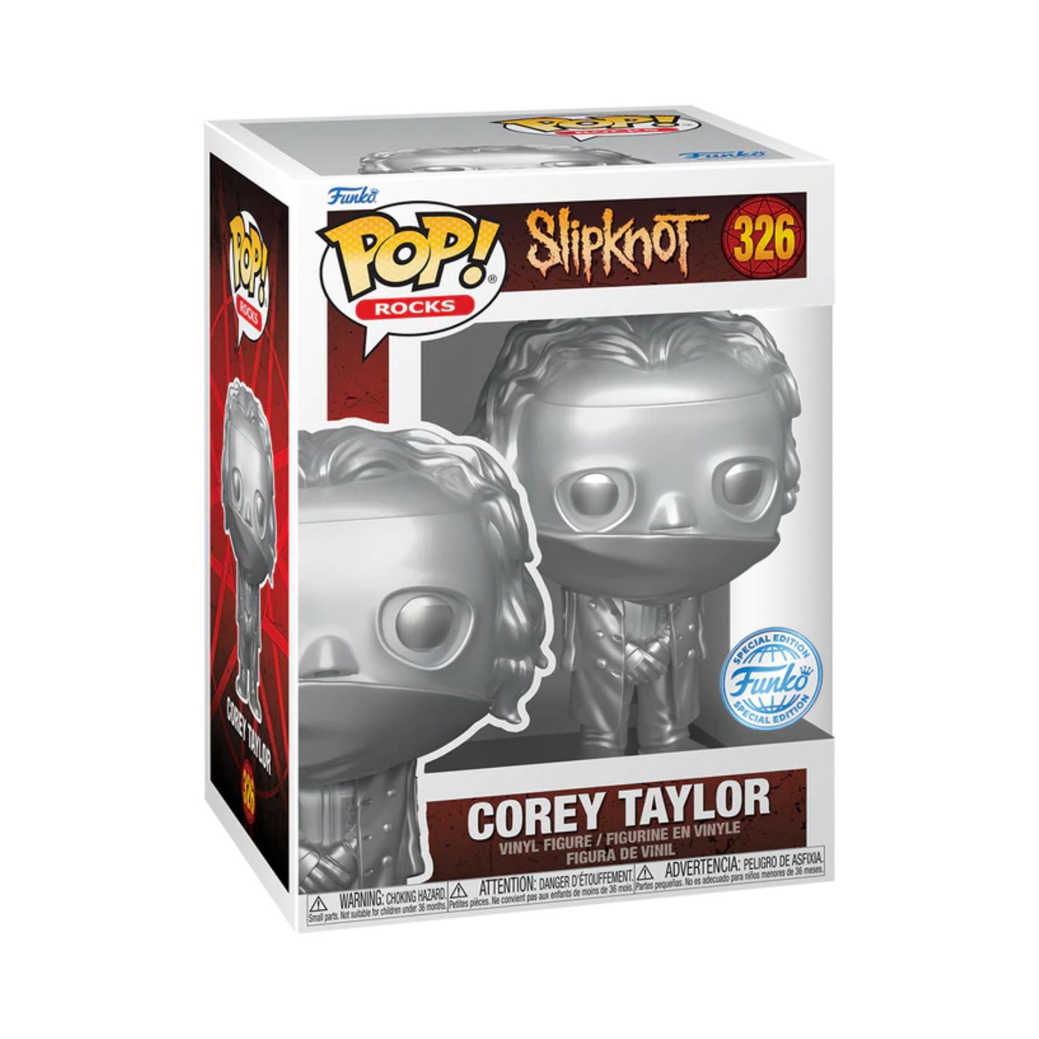 Φιγούρα Funko Pop! Slipknot Corey Taylor Platinum (Special Edition ...