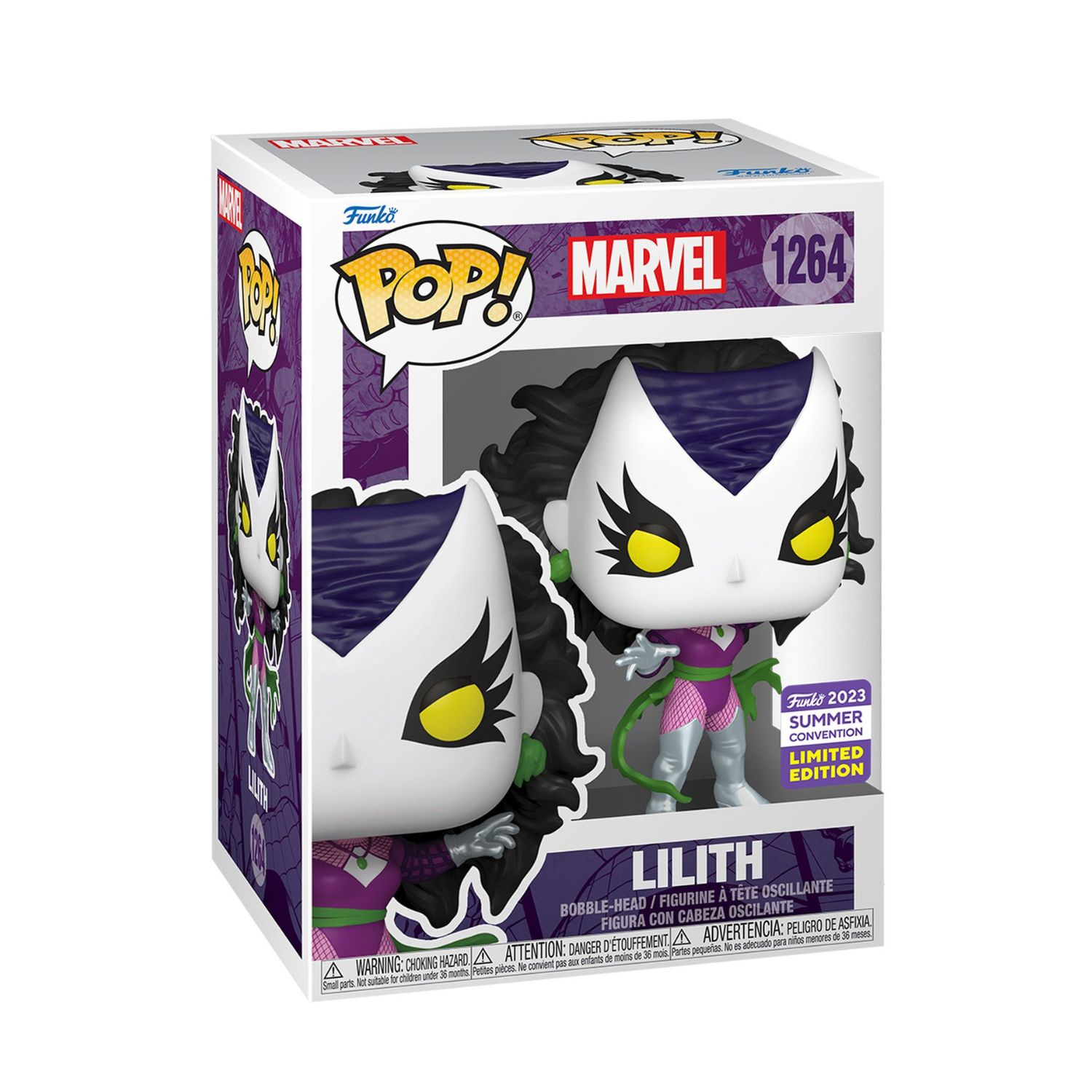 Funko Pop! Marvel Comics Lilith (SDCC 2023) | Nerdom, Greece