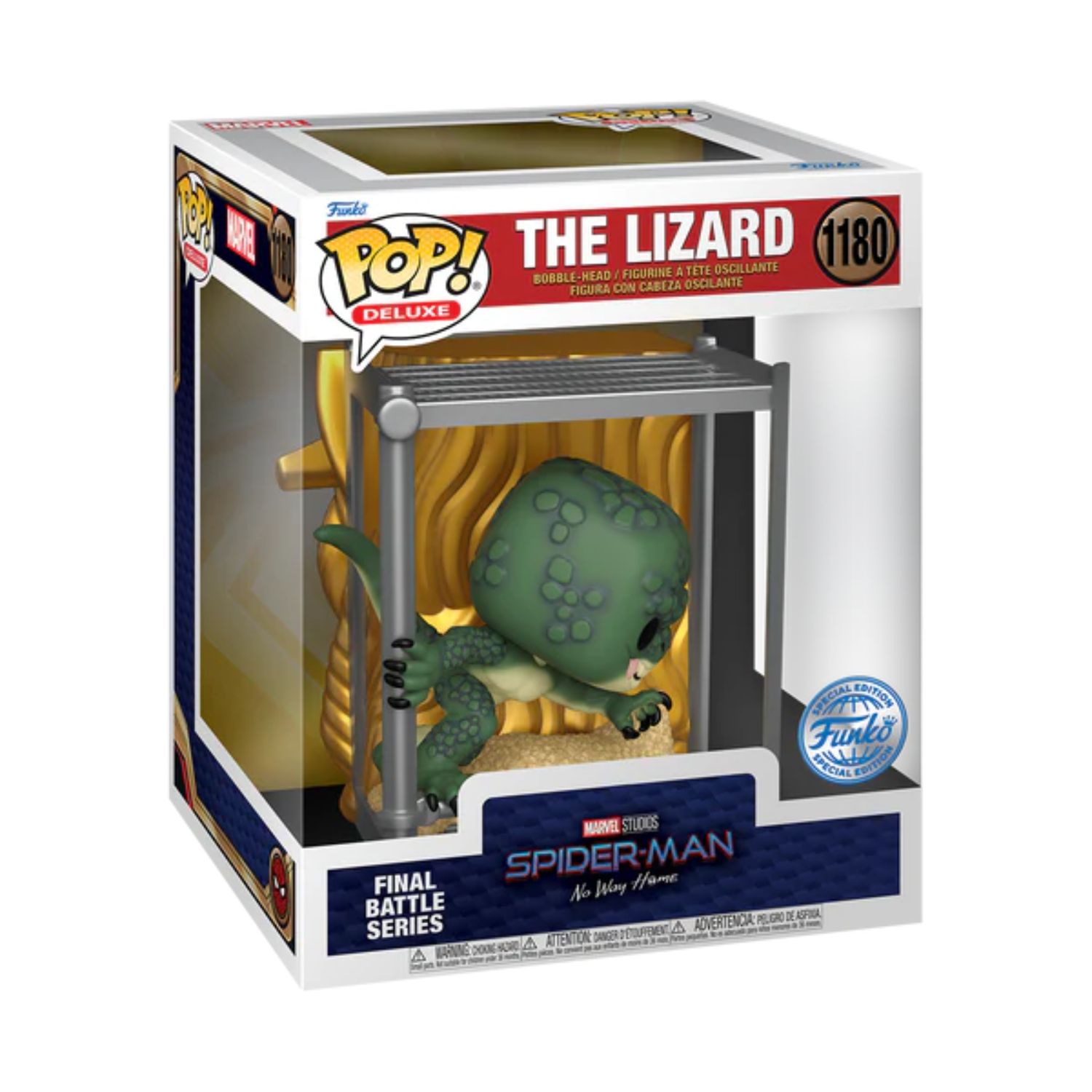 Φιγούρα Funko Pop! Marvel Deluxe Spider-Man No Way Home The Lizard ...