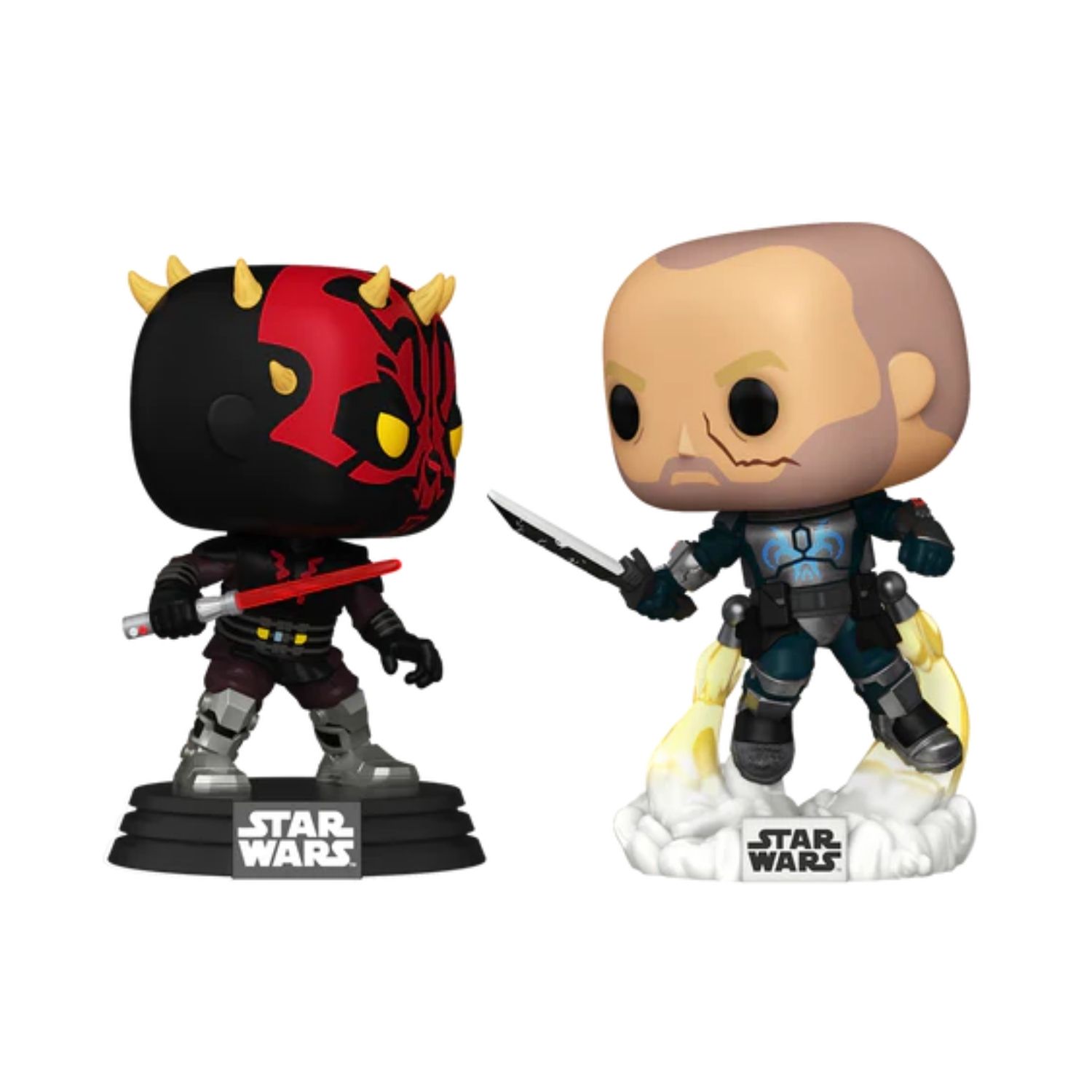 Φιγούρα Funko Pop! Star Wars Darth Maul vs Pre Vizsla 2-Pack (Special ...
