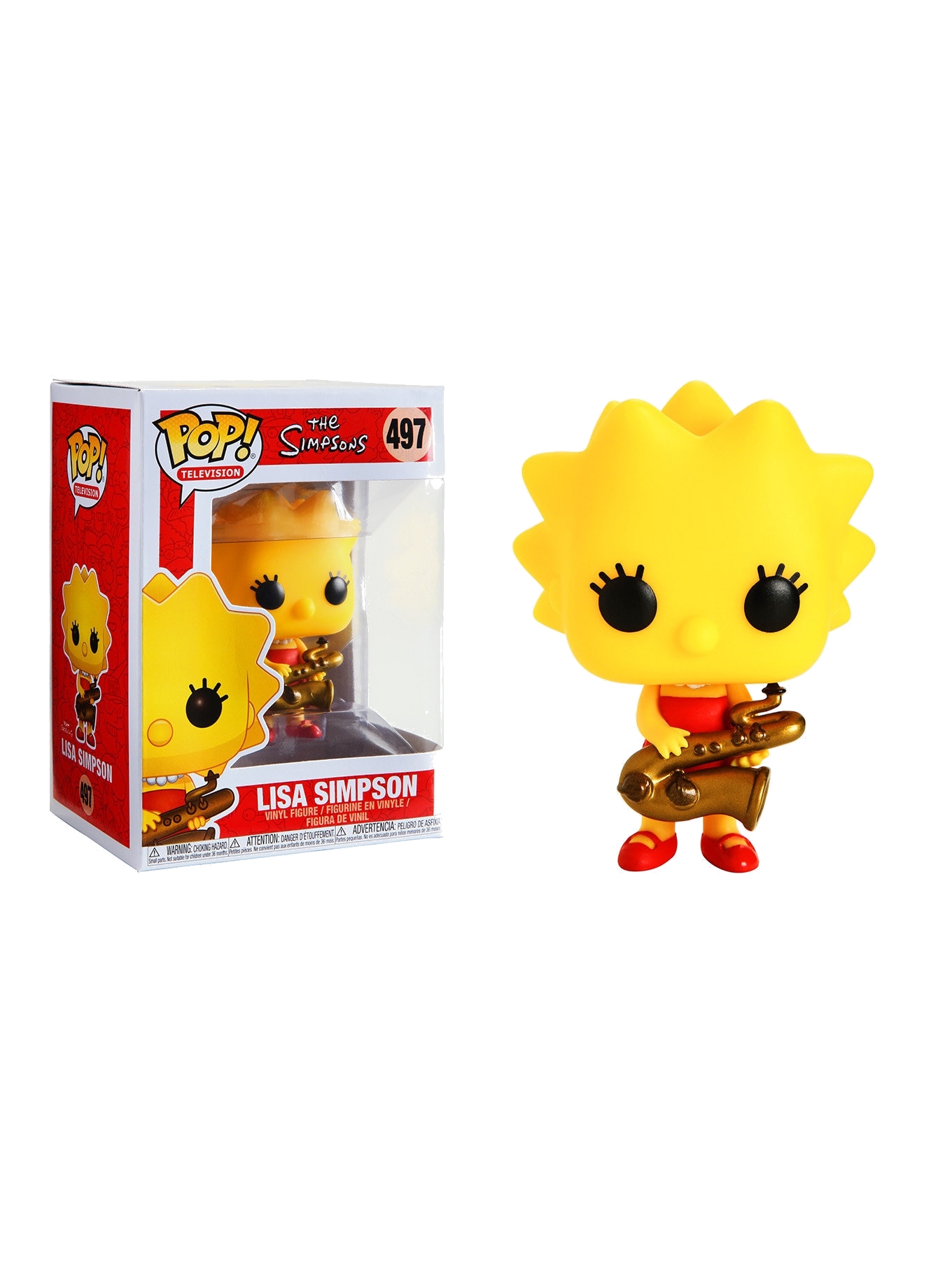 Funko Pop! The Simpsons Lisa with Saxophone | Nerdom