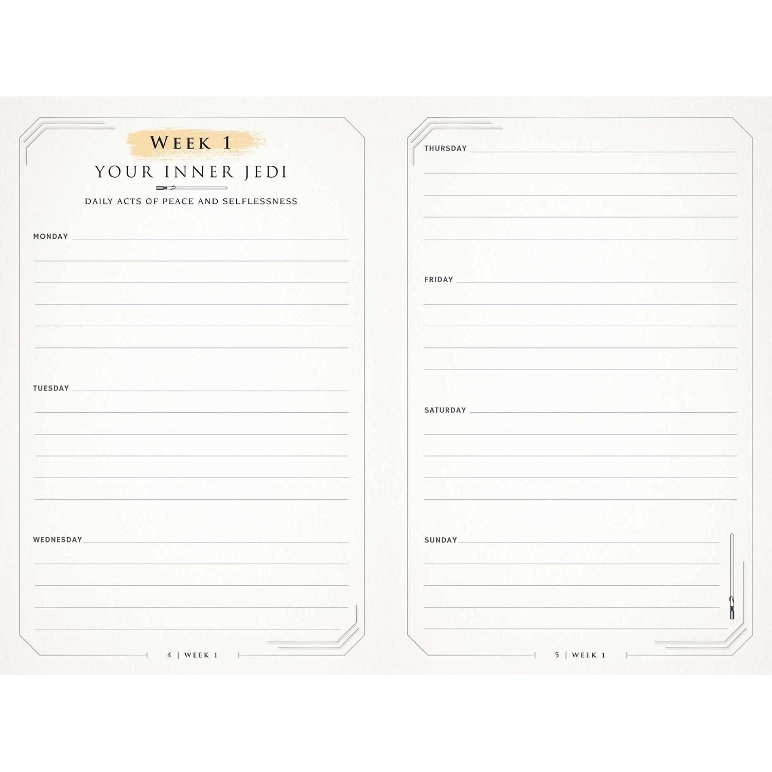 Star Wars: Inner Jedi Guided Journal : A Guided Journal for Training in ...