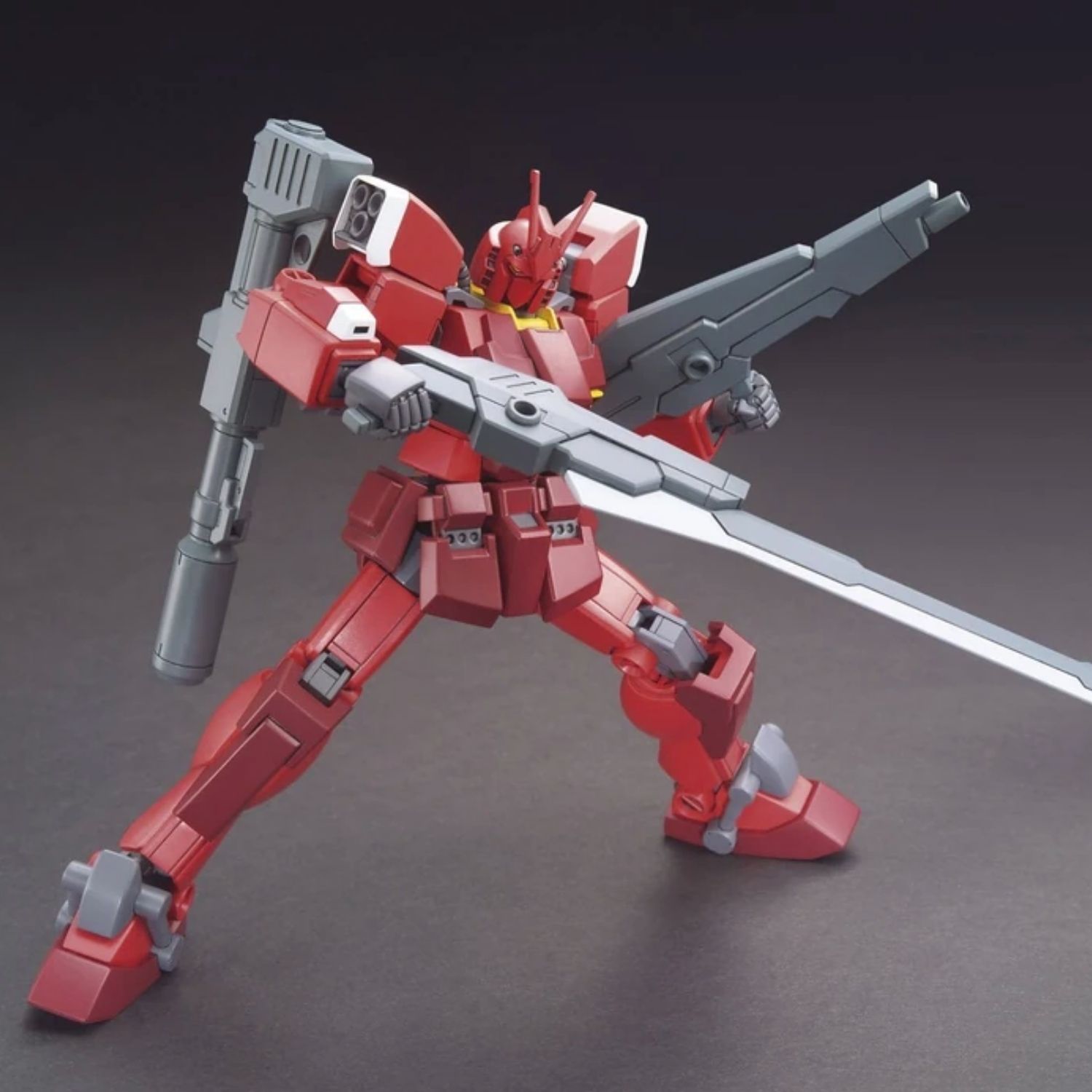 Gundam - HGBF 1/144 Gundam Amazing Red Warrior Model Kit | Nerdom