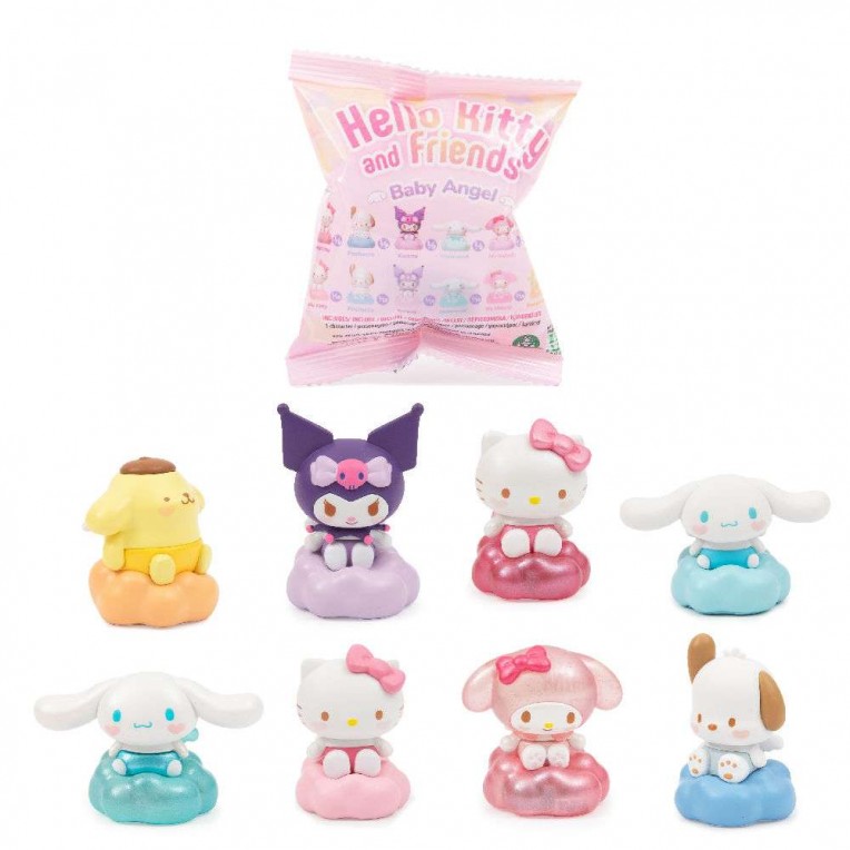 Giochi Preziosi Hello Kitty: Φιγούρα 4cm Baby Angel (HKT45000) 1τμχ ...