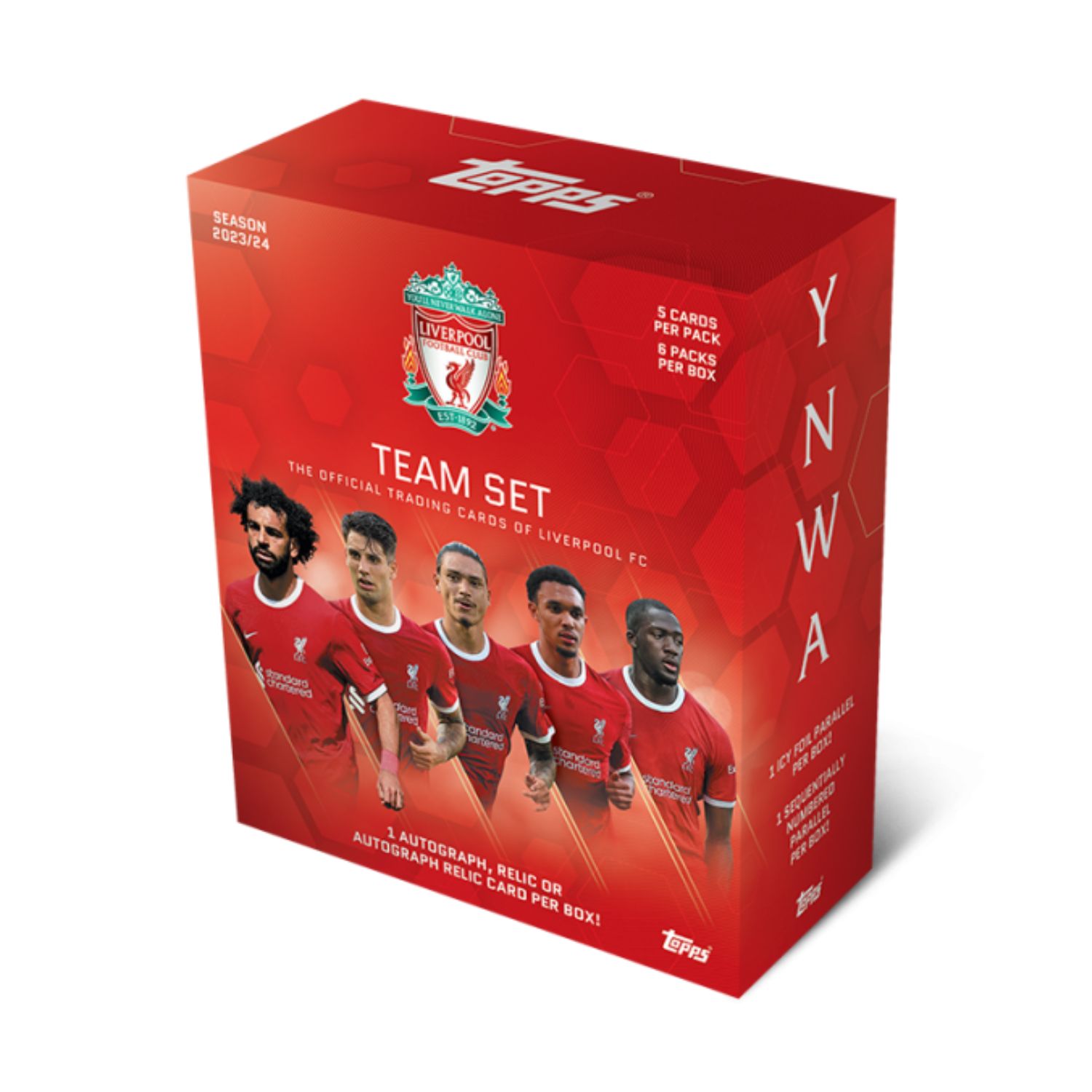Liverpool Topps 2023-24 Team Set Box | Nerdom, Greece