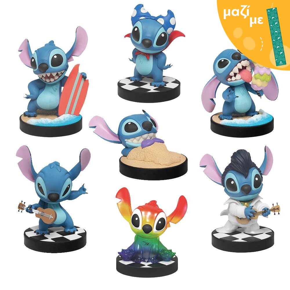 Disney Lilo & Stitch Hero Box Fun Series Random Figure Along with an ...