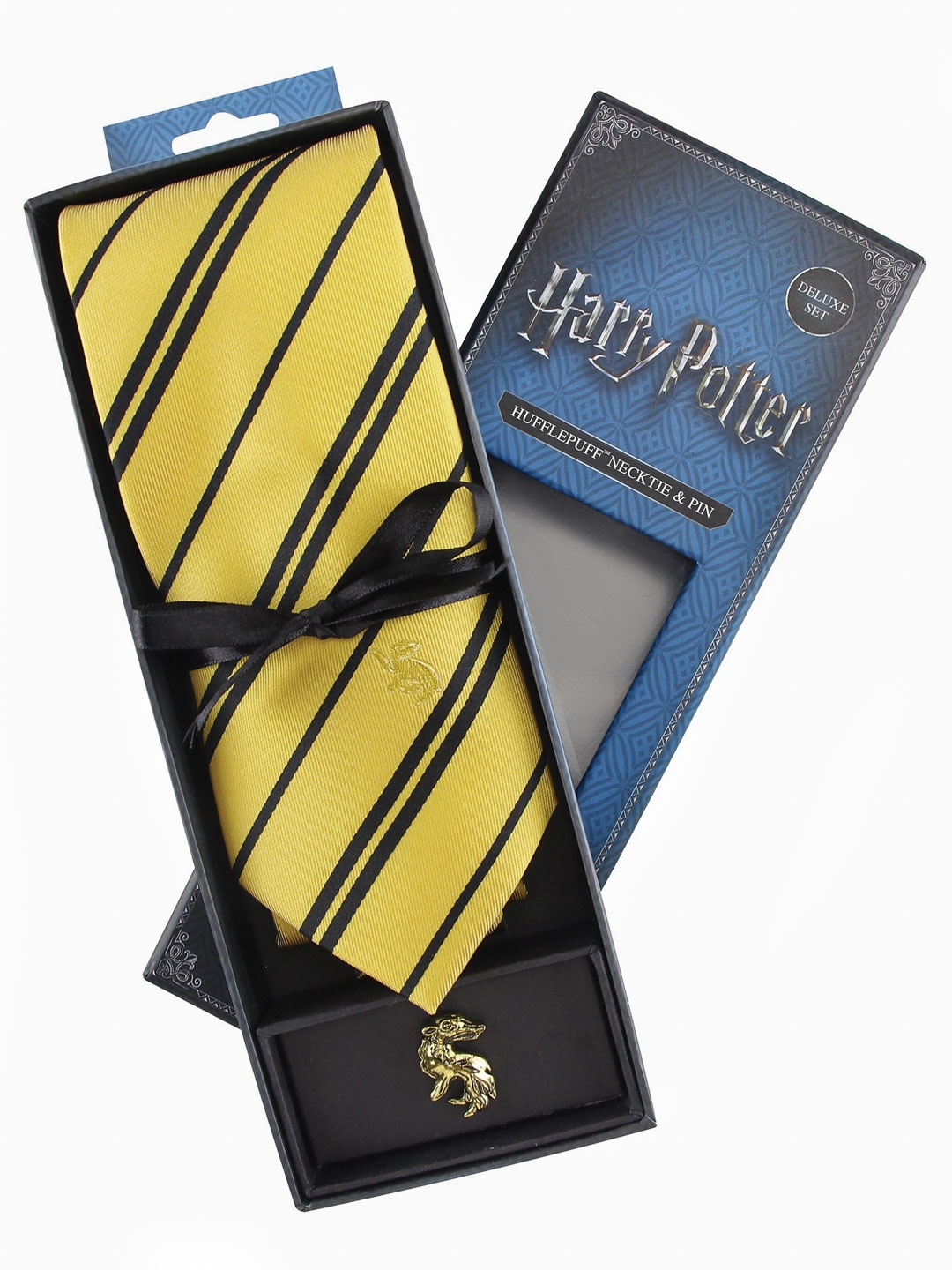 Harry Potter Necktie Hufflepuff Deluxe Box Set | Nerdom, Greece