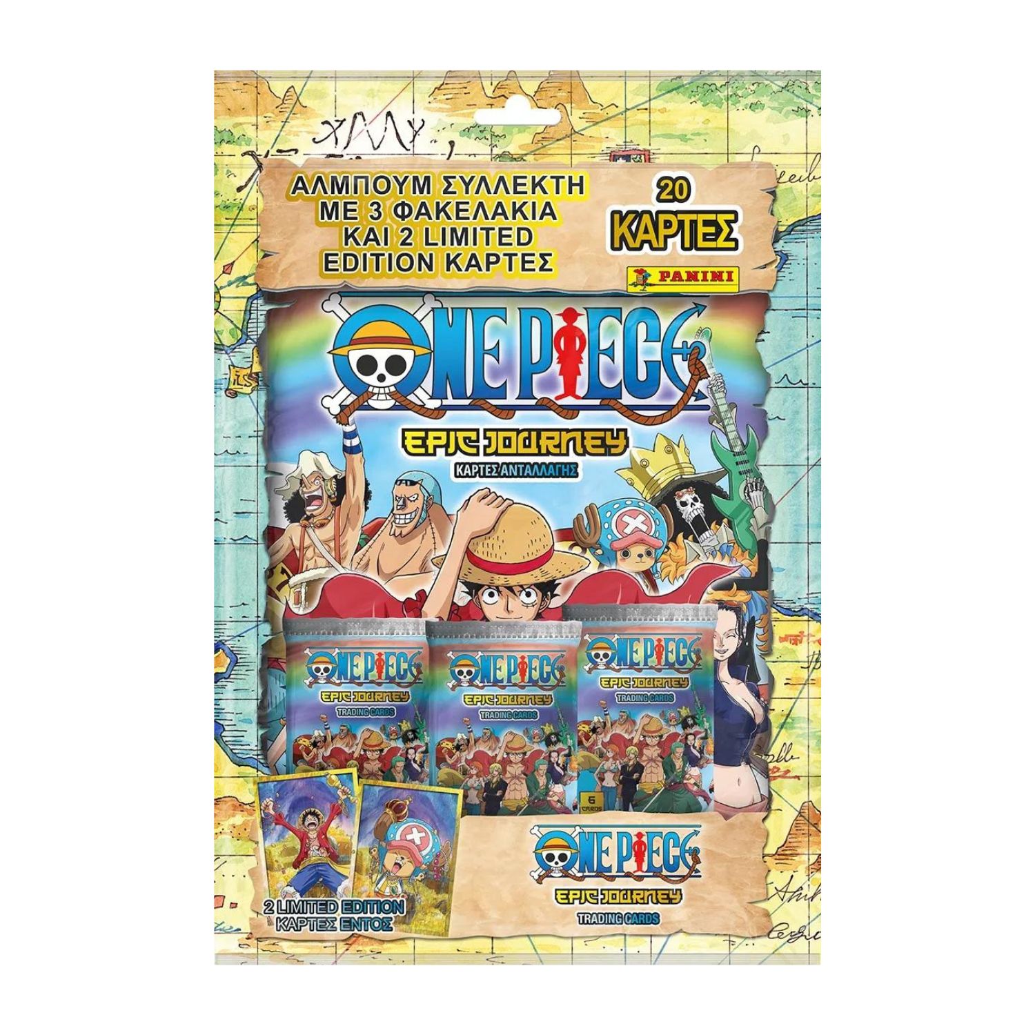 Panini One Piece Album With Cards | Nerdom