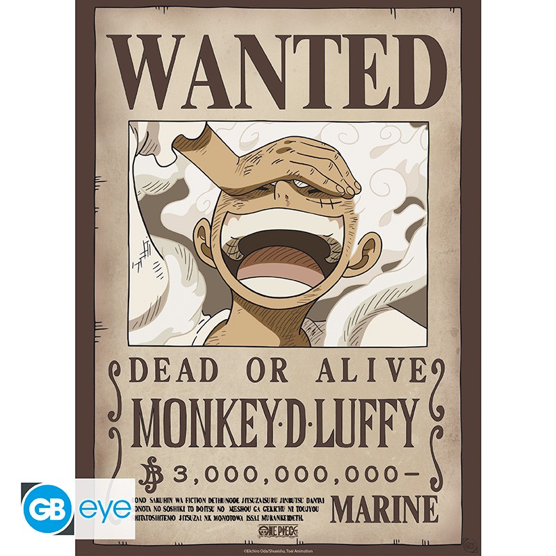 Αφίσες One Piece Wanted Luffy And Zoro | Nerdom