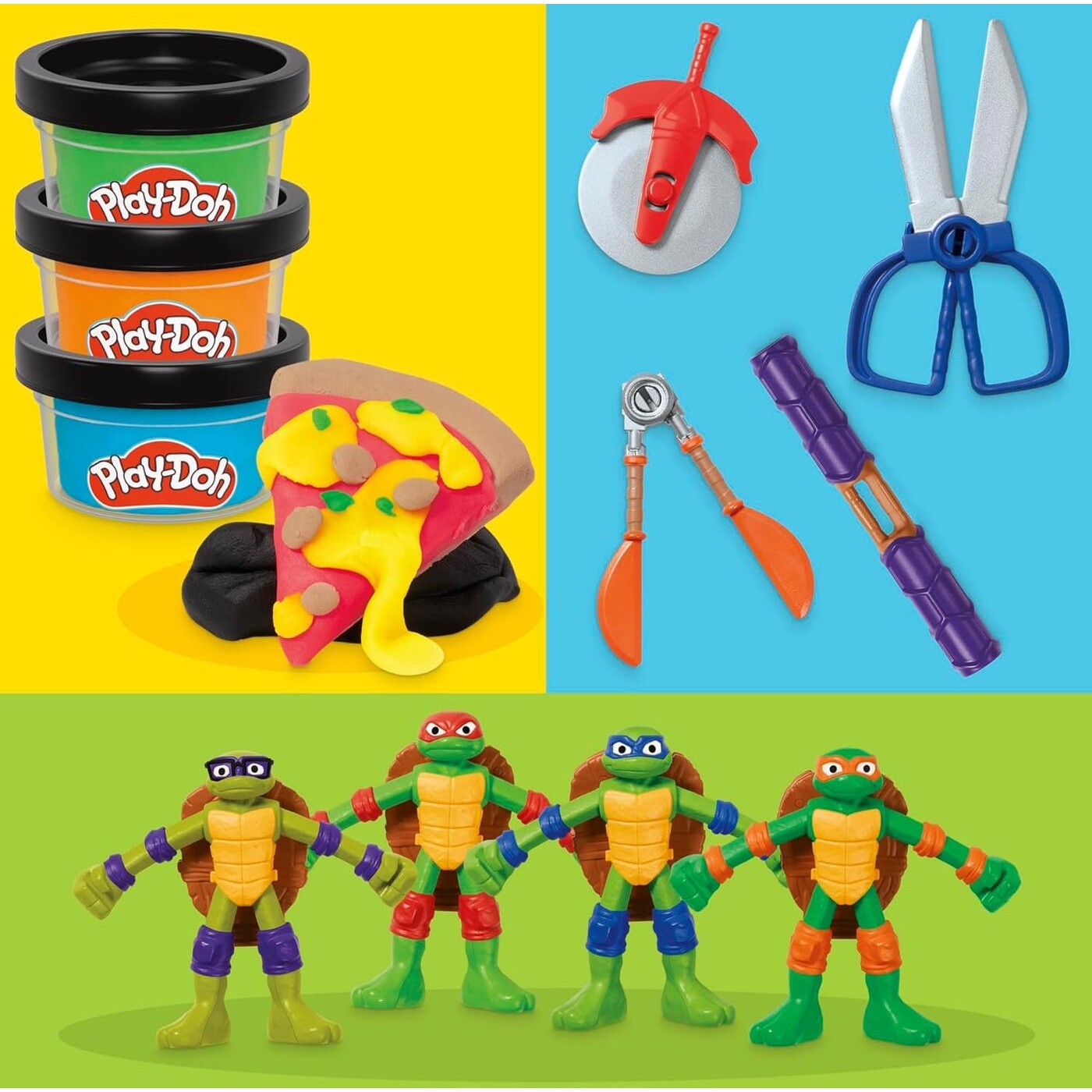 Πλαστελίνη Hasbro Play-Doh TMNT: Tales of the Teenage Mutant Ninja ...