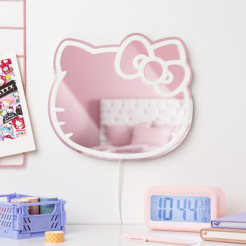 Φωτιστικό Καθρέπτης Hello Kitty Wall Mountable LED Neon Light | Nerdom