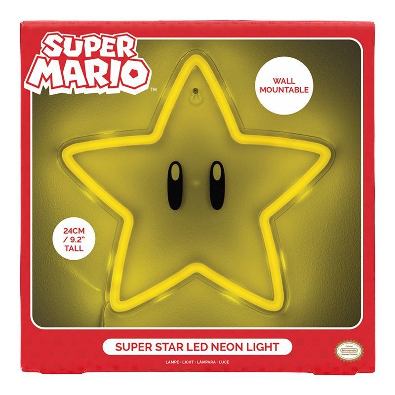 Φωτιστικό Super Mario Star Wall Mountable Light | Nerdom