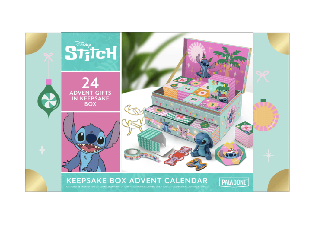 Advent Calendar Disney Stitch Keepsake Box 24 Day | Nerdom, Greece