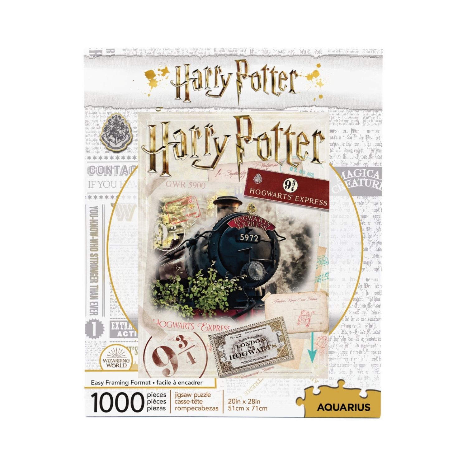 Harry Potter Hogwarts Express Ticket Puzzle | Nerdom, Greece