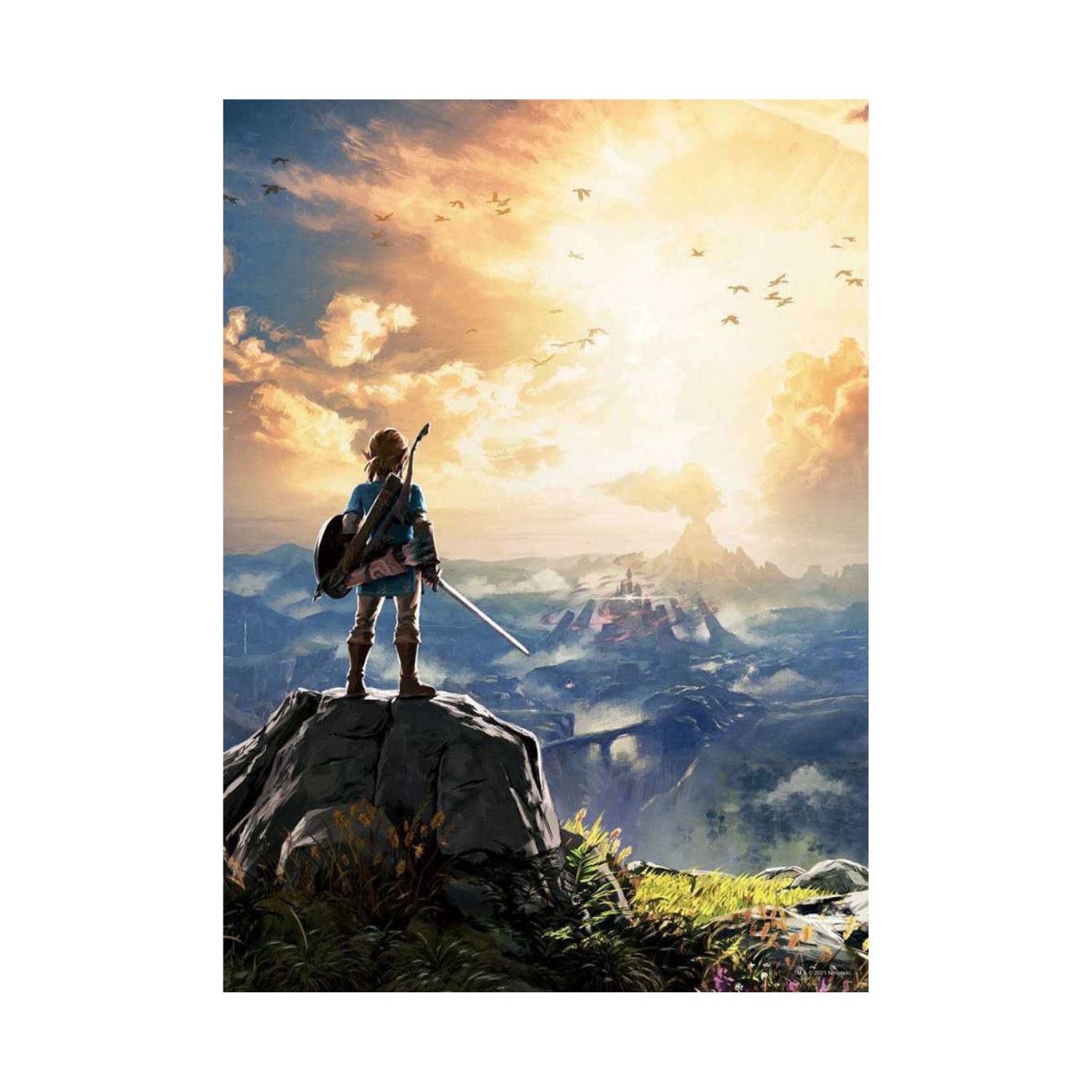 The Legend of Zelda Jigsaw Puzzle Breath of the Wild #15563 | Nerdom ...