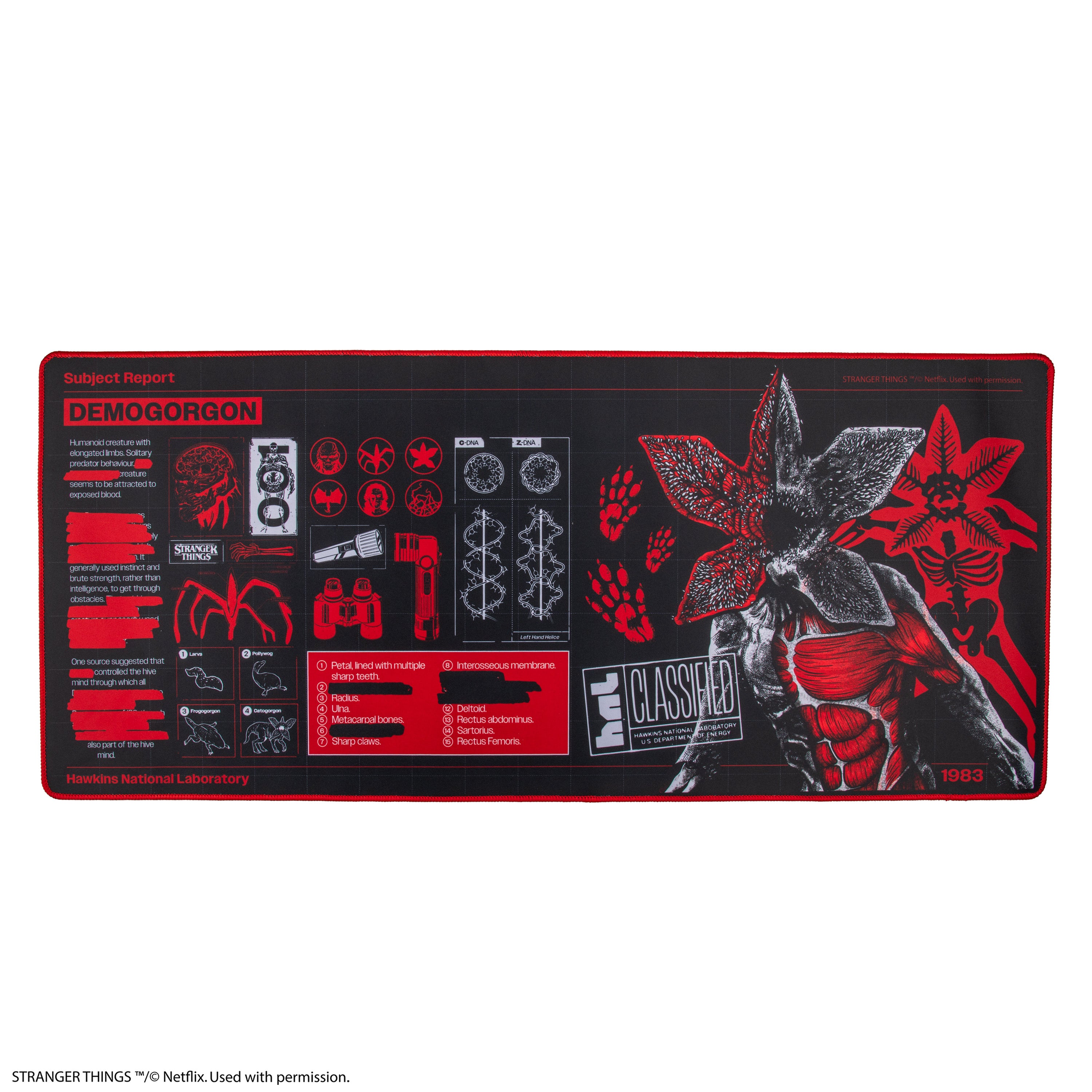 Stranger Things Demogorgon Desk Mat | Nerdom, Greece