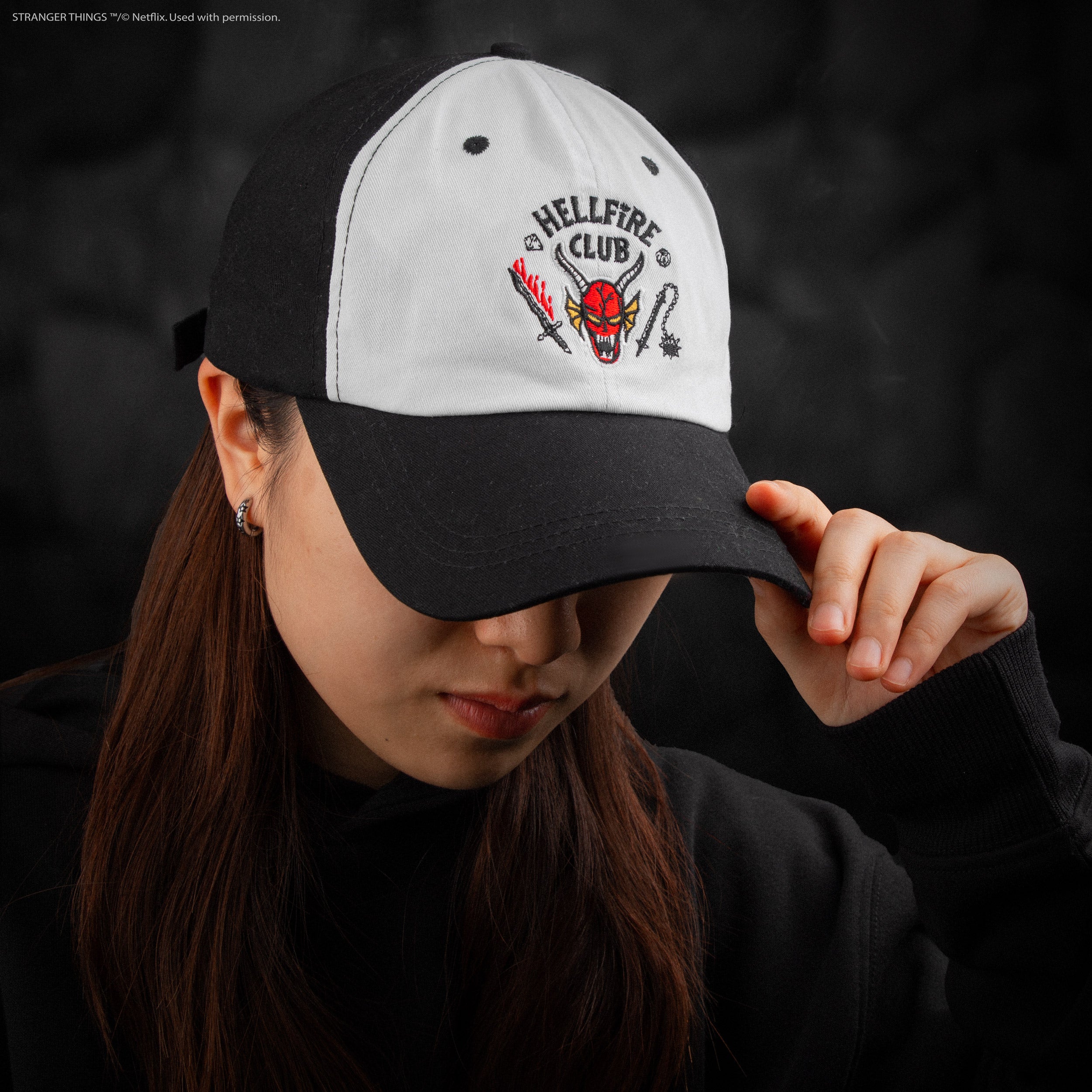 Stranger Things Hellfire Club Baseball Cap | Nerdom, Greece