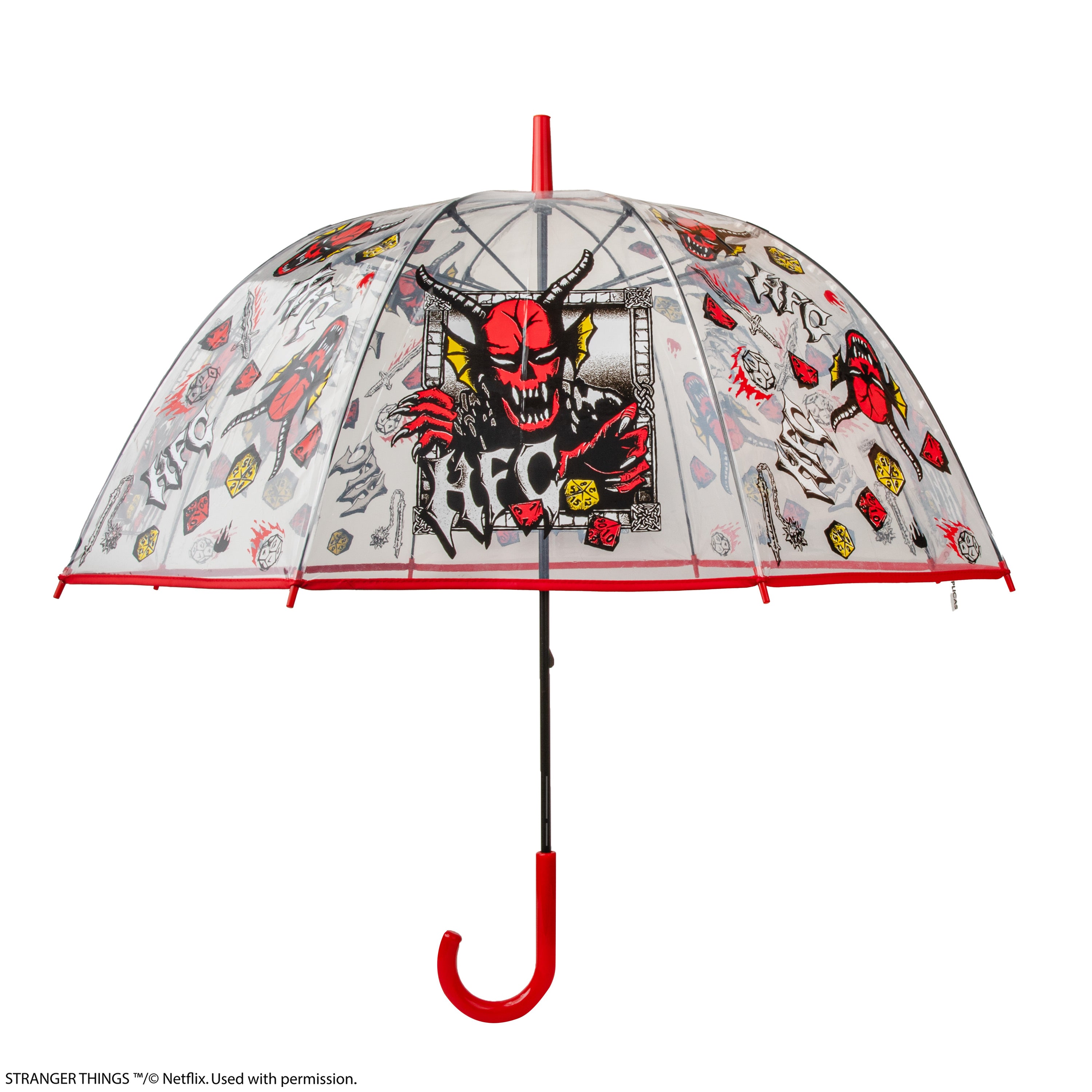 Stranger Things Hellfire Club Umbrella | Nerdom, Greece