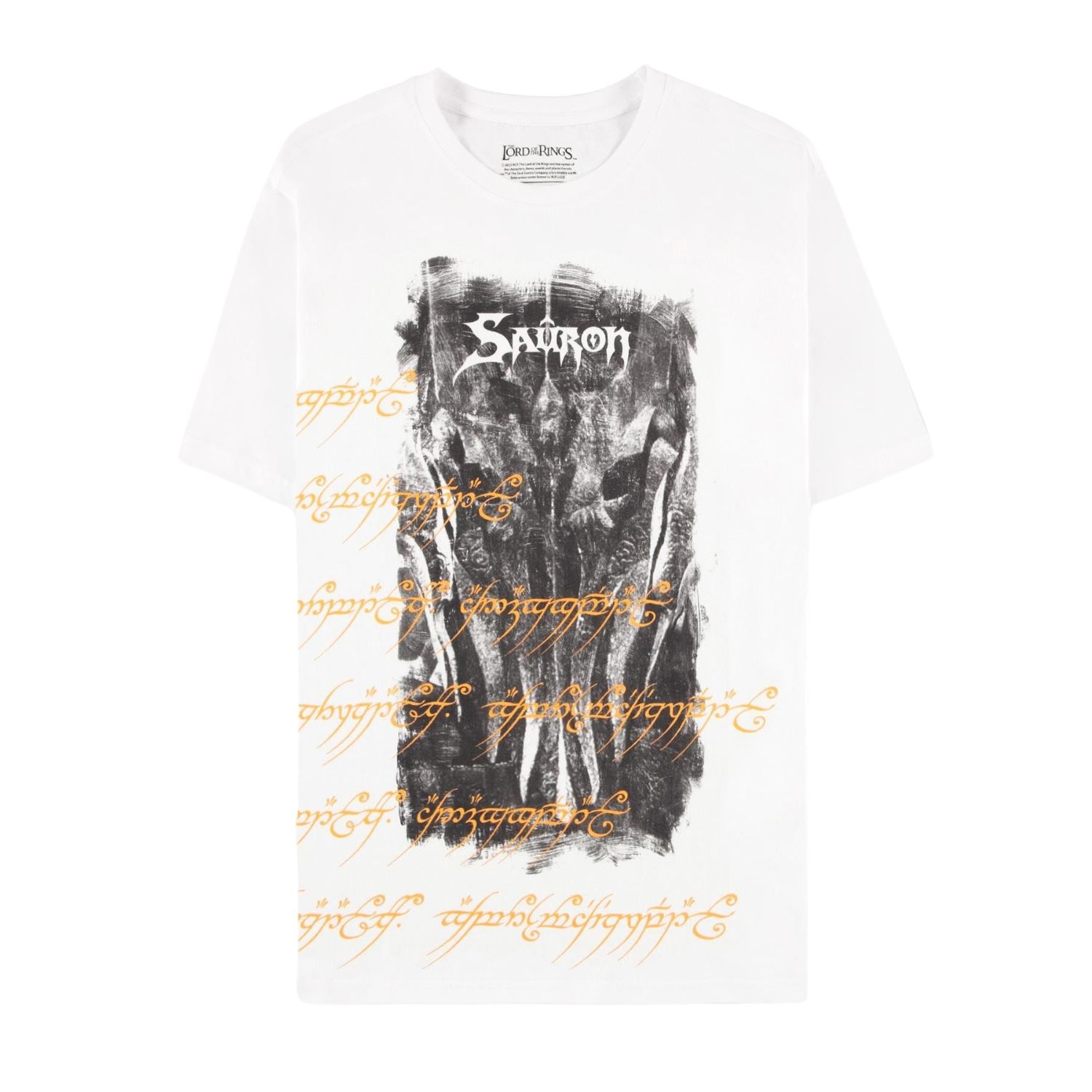 Lord Of The Rings Sauron White T-shirt | Nerdom, Greece
