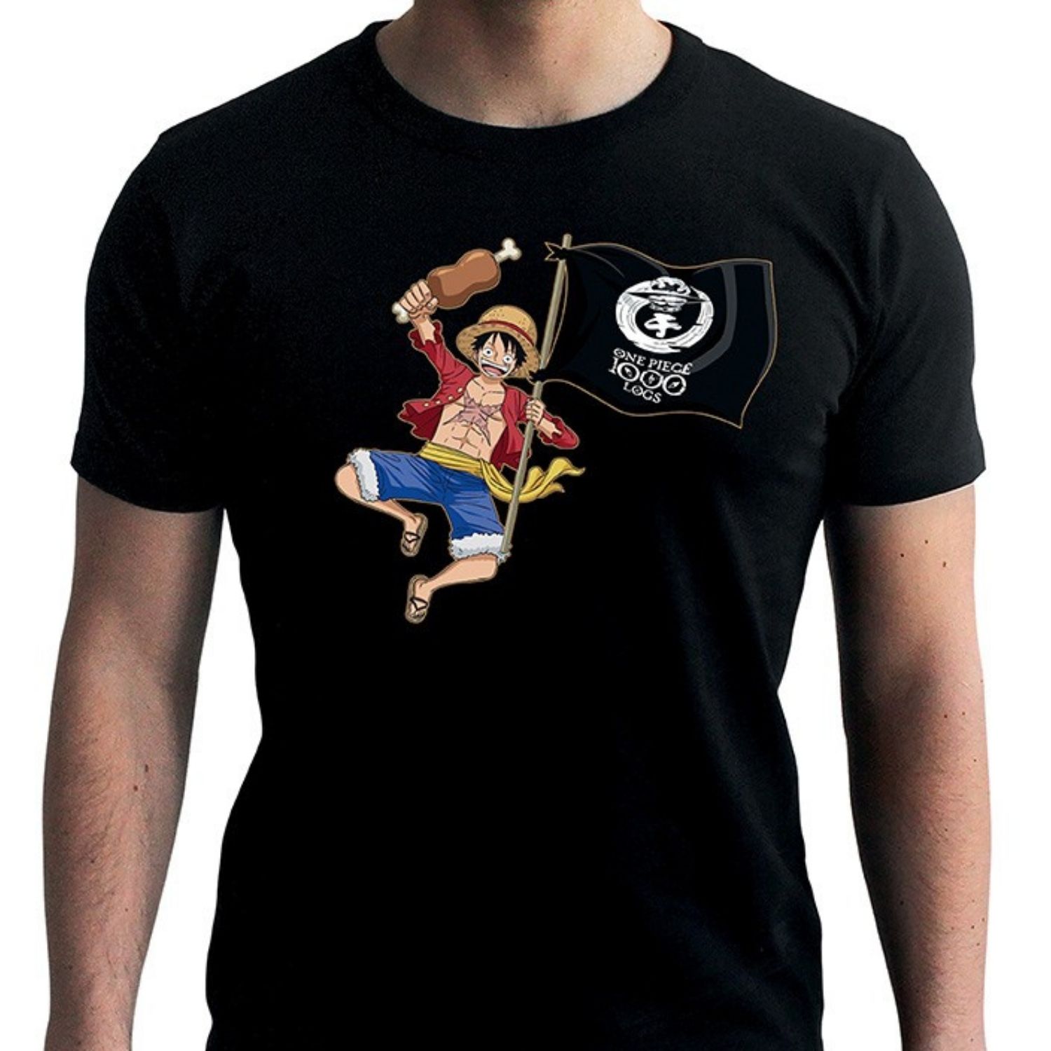 One Piece Luffy 1000 Logs T-shirt | Nerdom, Greece