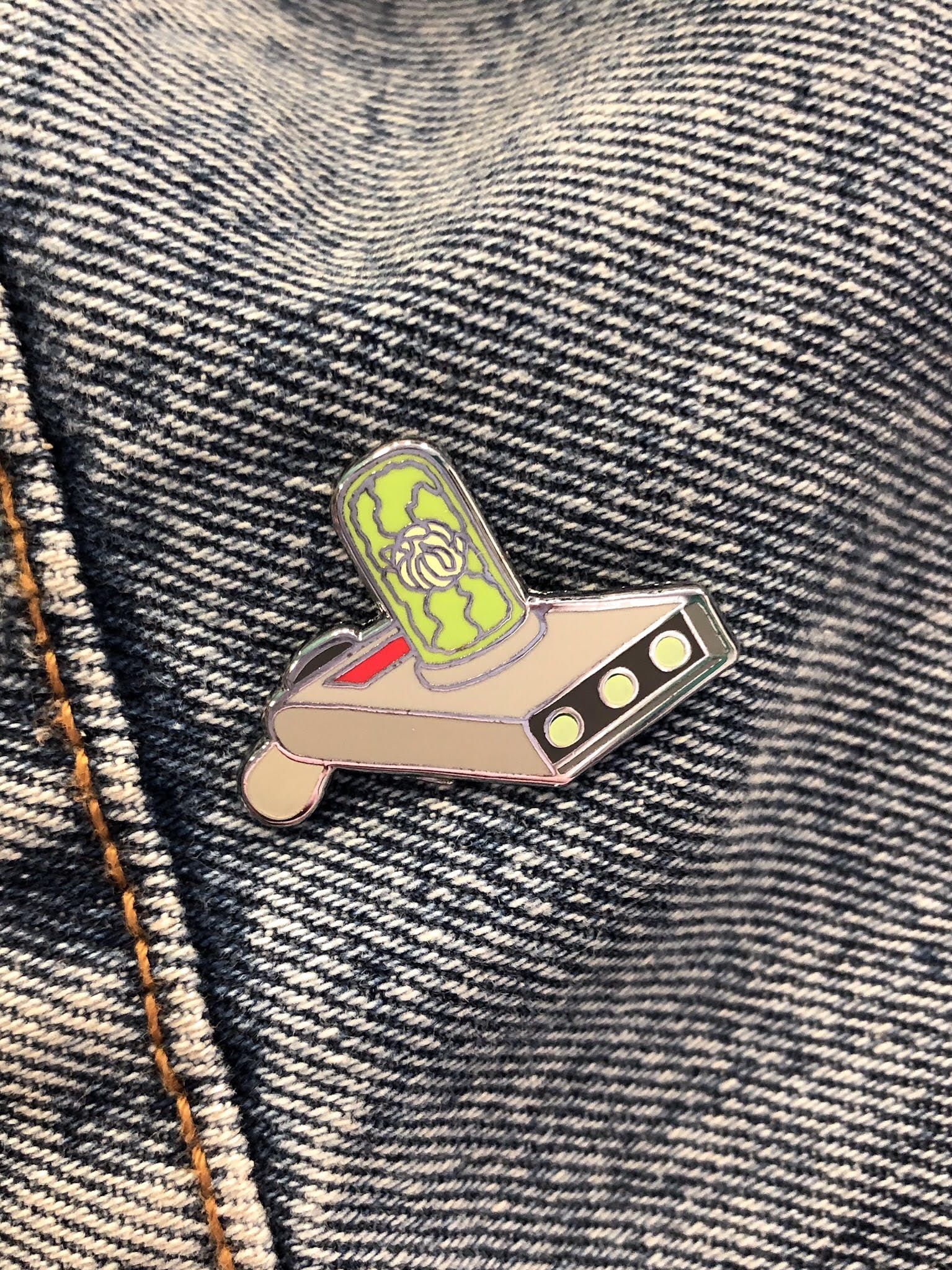 Rick and Morty Portal Gun Enamel Pin | Nerdom