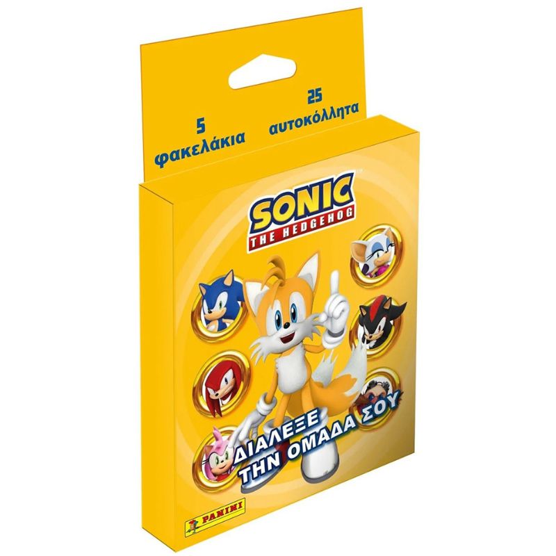 Panini Sonic The Hedgehog Eco Blister | Nerdom, Greece
