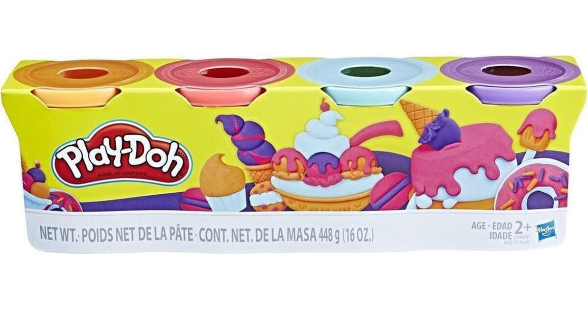 Hasbro Play-Doh Sweet Color Tubs (Pack of 4) (E4869) | Nerdom
