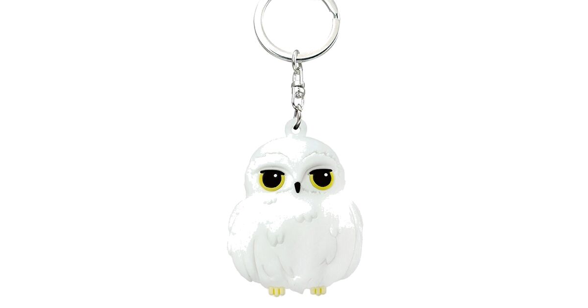 Harry Potter Hedwig 3D Plastic Keyring | Nerdom, Greece