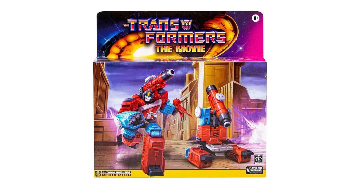 Hasbro Fans The Transformers The Movie: Autobot Scientist - Perceptor ...