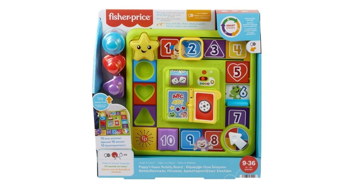 Mattel Puppys Game Activity Board (EN,GR,TR Language) (HRB70) | Nerdom ...