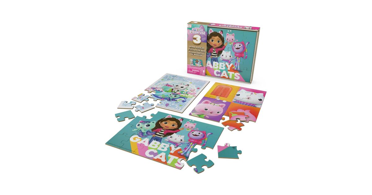 Παζλ Spin Master Gabby's Dollhouse: Wood Puzzle (6066549) | Nerdom