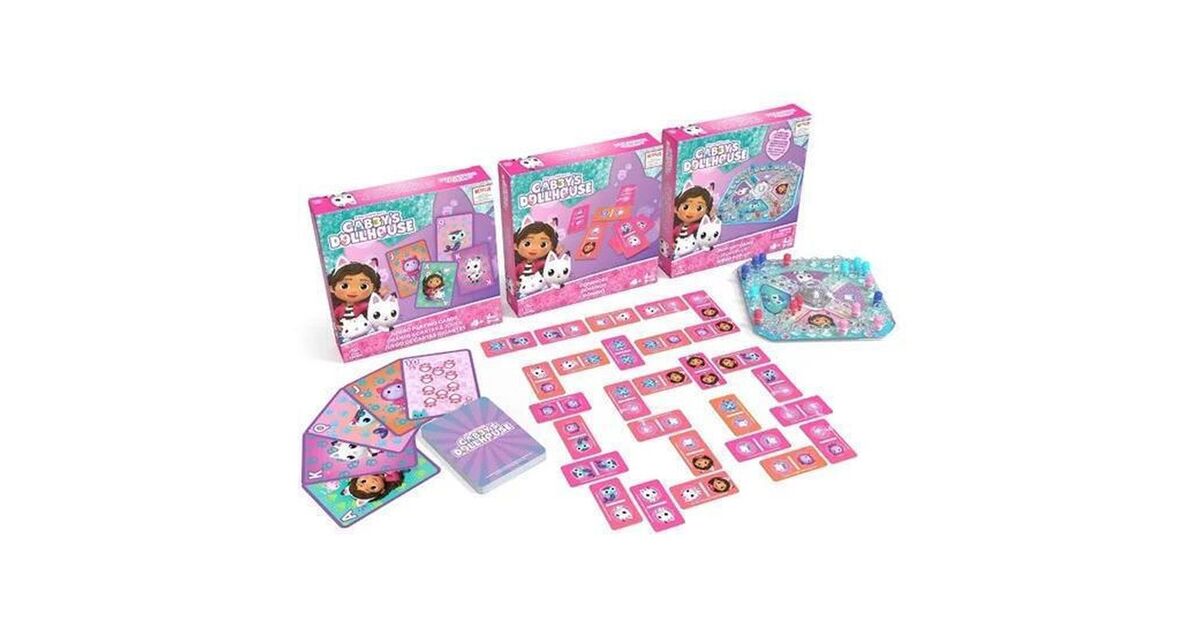 Spin Master Gabbys Dollhouse: 3Pack Games Bundle (6066779) | Nerdom