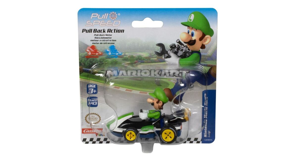 Carrera Pull Speed: Nintendo Mario Kart™ - Luigi 1:43 (15818315 ...
