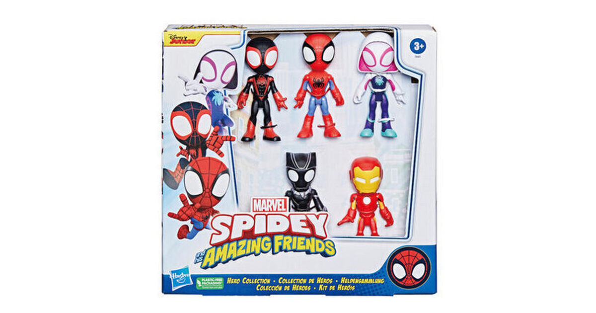 Hasbro Disney Junior Marvel: Spidey and his Amazing Friends - Hero ...