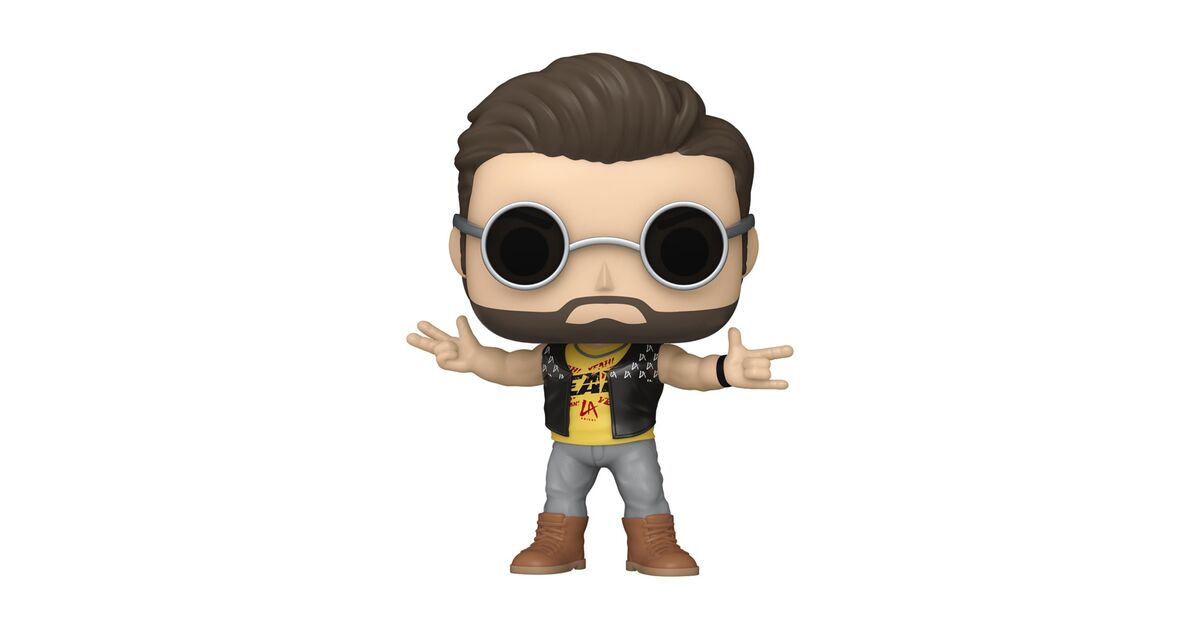 Funko Pop! WWE - LA Knight (Yellow T-Shirt) (Special Edition) (MT ...
