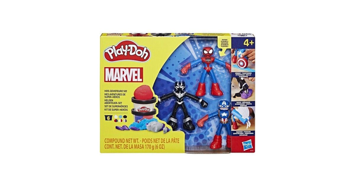 Hasbro Play-Doh: Marvel - Hero Adventure Set (G0333) | Nerdom