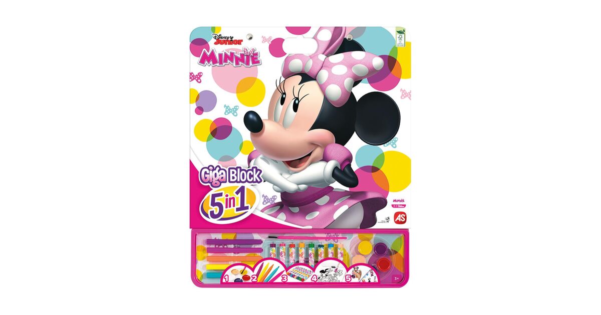 AS Disney: Giga Block Drawing Set 5 in 1 Minnie Mouse (1023-62749) | Nerdom